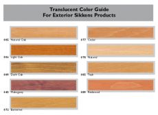 Sikkens Stain Color Chart Sikkens Cetol Filter 7 Plus Woodstain Paint