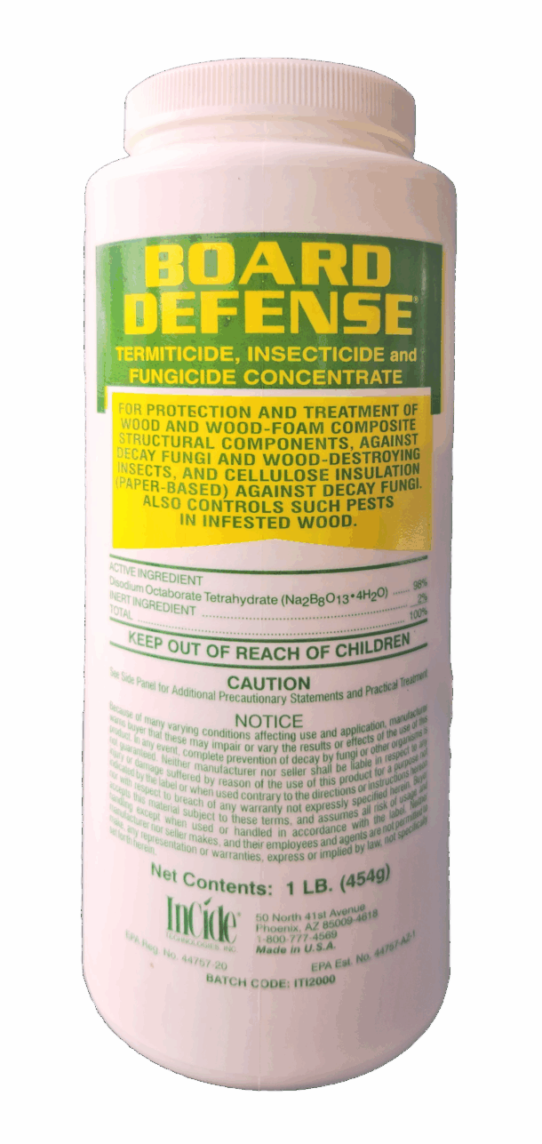 Board Defense Borate Powder: Long-Lasting Wood Treatment